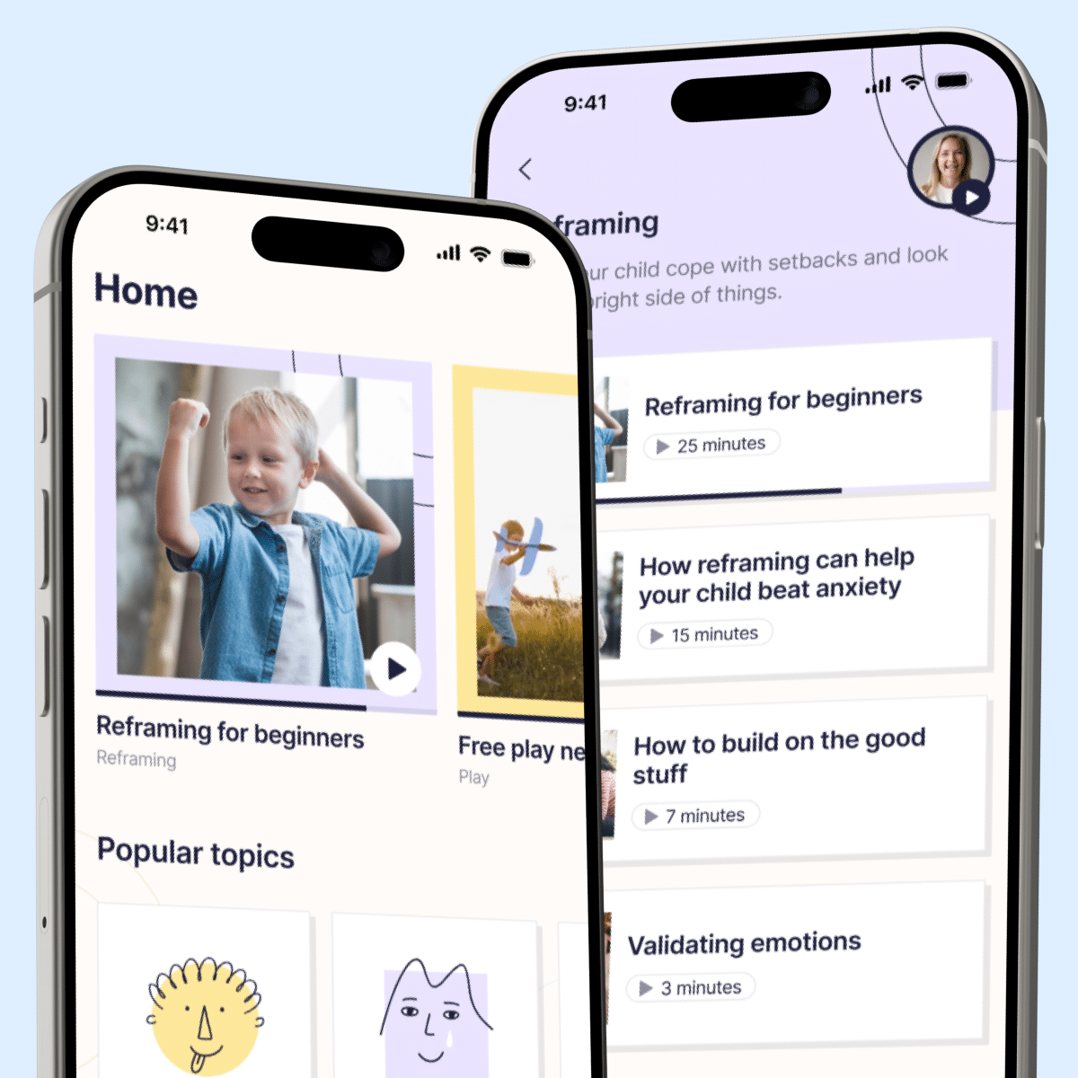 Iben Sandahl: International app - Parenting by Iben Sandahl - Makeable ApS