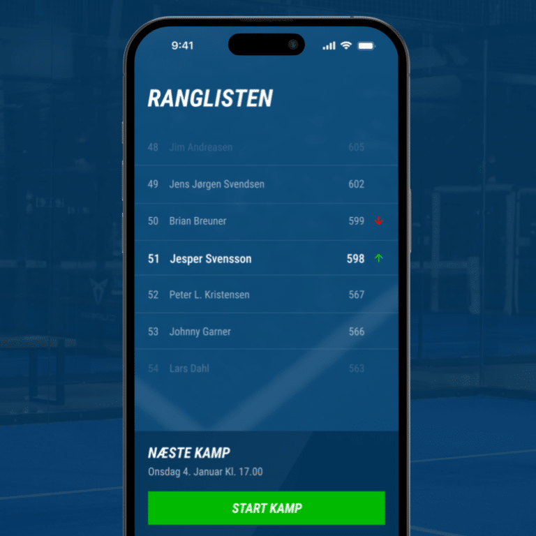 PadelPadel: App for Denmark’s leading padel community
