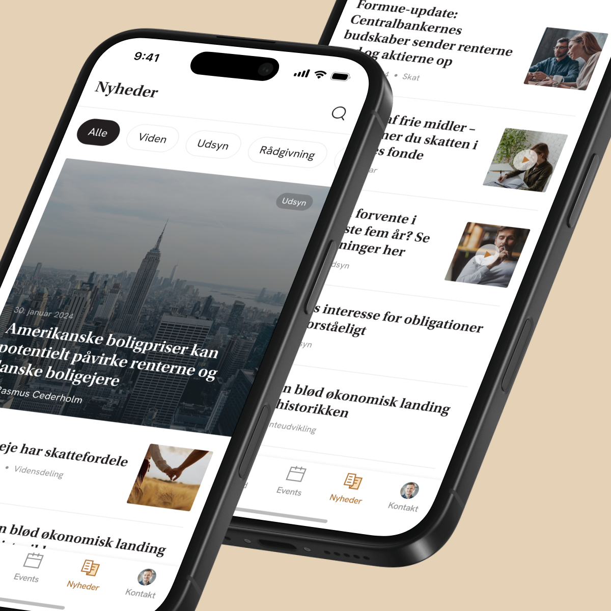 Mit Formuepleje - Fintech app med overblik over investering